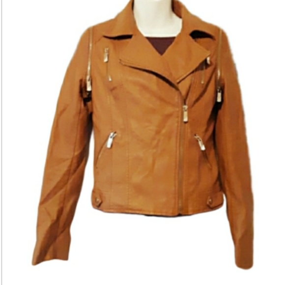 TCEC | Jackets & Coats | Tcec Faux Leather Moto Jacket Vest | Poshmark